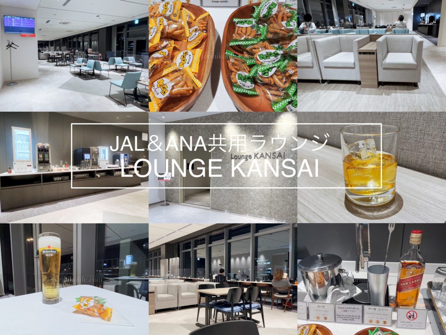 関西空港 JAL&ANA共用 国内線ラウンジ「ラウンジKANSAI」利用ガイド | とりひこライフ